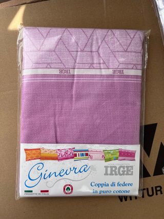 federe per cuscino coppia della linea irge cotone