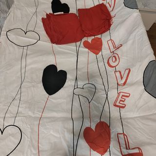 Parure letto singolo + 2 federe