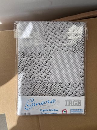 federe per cuscino coppia della linea irge cotone