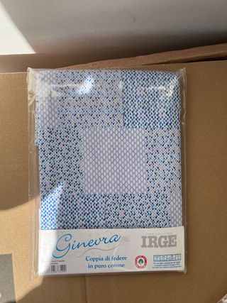 federe per cuscino coppia della linea irge cotone