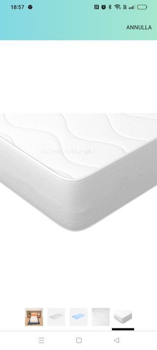 Materasso singolo 80x190