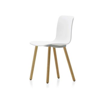 SEDIA HAL TUBE WOOD BASAMENTO ROVERE VITRA COL.04
