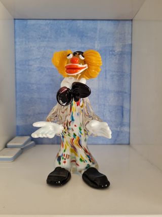 Pagliaccio in Vetro murano