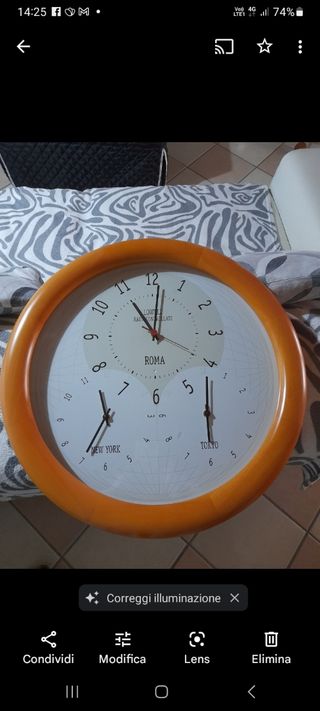 Orologio da parete radiocontrollato