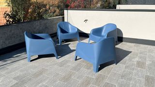 Sedia poltrona da giardino esterno ikea