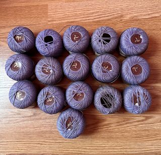 16 Gomitoli 100% cotone