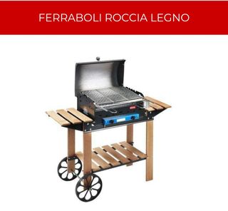 barbecue a gas pietra lavica Ferraboli