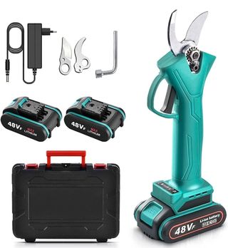 FORBICE A BATTERIA DA POTATURA +VALIGIA CESOIA 48V