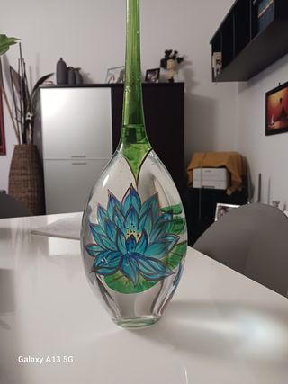 Vaso in vetro soffiato