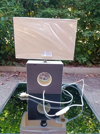 Lampada moderna rettangolare