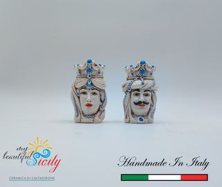 Ceramica di Caltagirone "Teste di Moro"