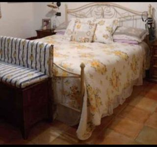 Letto matrimoniale in ferro battuto