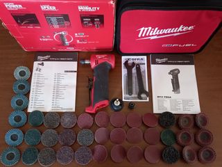 Set: Milwaukee M12 FDGA-422B + accessori
