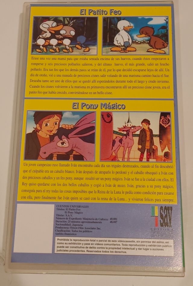 El Patito Feo 2 Pel culas VHS De Segunda Mano Por 2 5 EUR En Le n En el-patito-feo-2-pel-culas-vhs-de-segunda-mano-por-2-5-eur-en-le-n-en