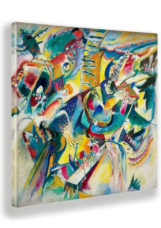 Quadro moderno Arte minimal Kandinsky Stampa Tela