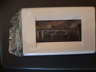 25 placche 3 posti nuova feb serie Click. bianco