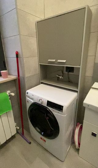 Mobile copri lavatrice, salvaspazio pratico e com