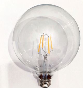 2 Lampade LED trasparenti 12cm