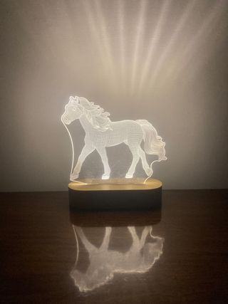 Horse lamp