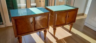 comodini in legno vintage