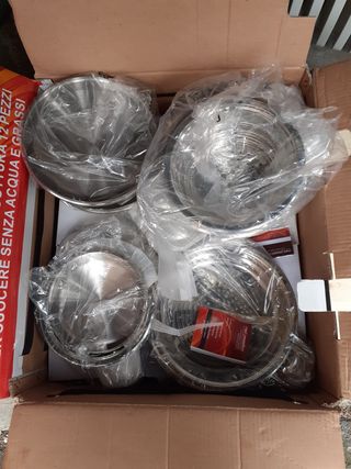 batterie di pentole 8 pezzi