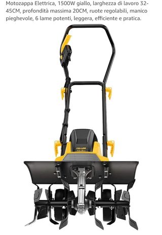 Motozappa elettrico 1500w