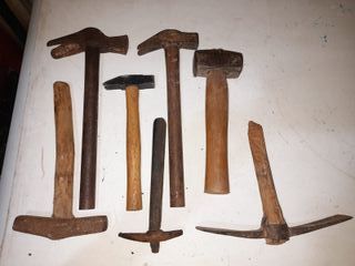 7 Martelli di diverse misure vendibili singolarmen