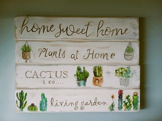 quadretto dipinto su legno cm36x28