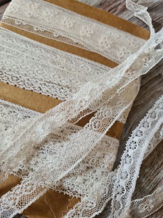 9 metri pizzo vintage