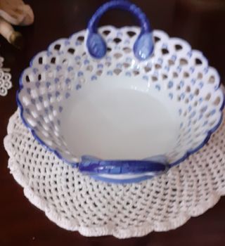 Porta cioccolatini in porcellana