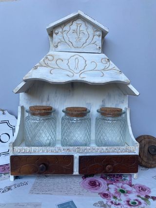 portaspezie Shabby Chic