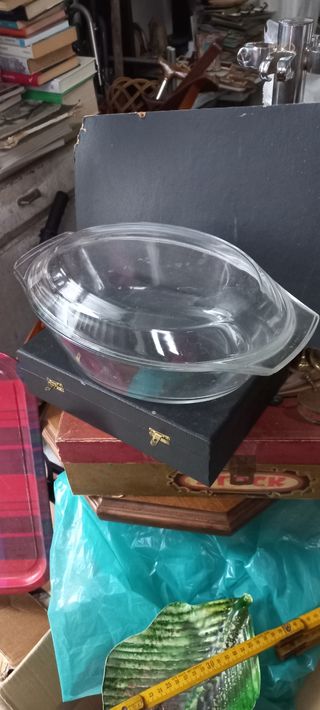 pentola da forno in pirex come nuova