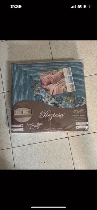completo letto flanella