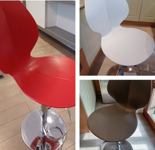 3 sgabelli CALLIGARIS BASIL regolabili