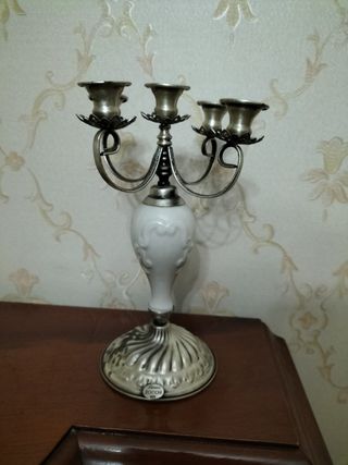 Candelabro piccolo, alpacca (argentone)