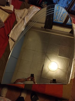 Specchio a vela con mensola bellissimo