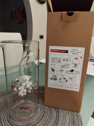 Caraffa Pesce Palla Bianco M. Lunardon