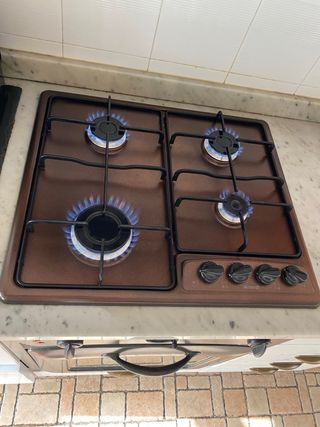 Piano cottura rame incasso