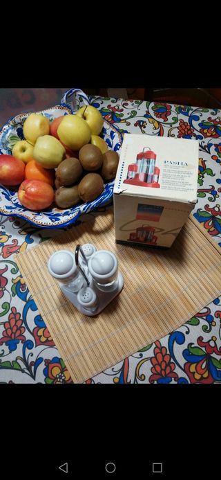 Set sale pepe olio aceto