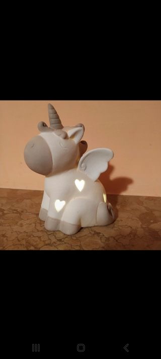 Unicorno profumatore+lampada