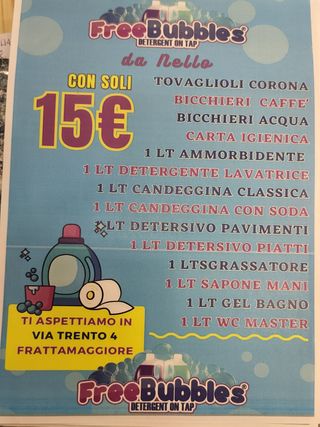 Detersivo alla spina