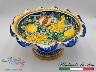Ceramica di Caltagirone "Centro Tavola"