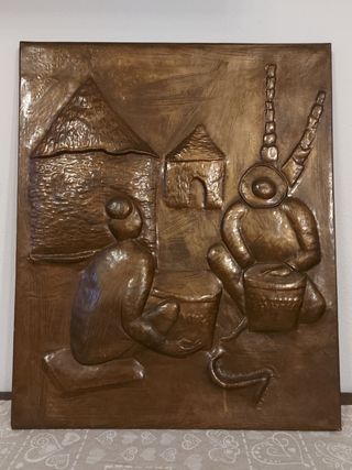 Quadro Bassorilievo in rame