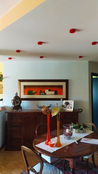 faretti da incasso in vetro della Guzzini