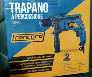 Trapano a Percussione Potenza 550 Watt nuovo