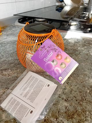 Lampada solare per arredamento