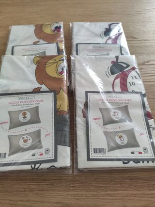 Copricuscini federa doppia faccia  lotto PZ 4