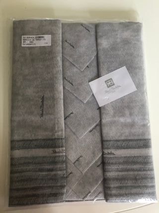 Servizio da tavola x 12 con tovaglioli Renato Bale