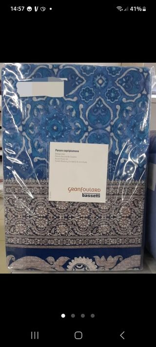 Copripiumone matrimoniale Granfoulard