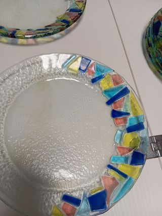 Piatti in vetrofuso